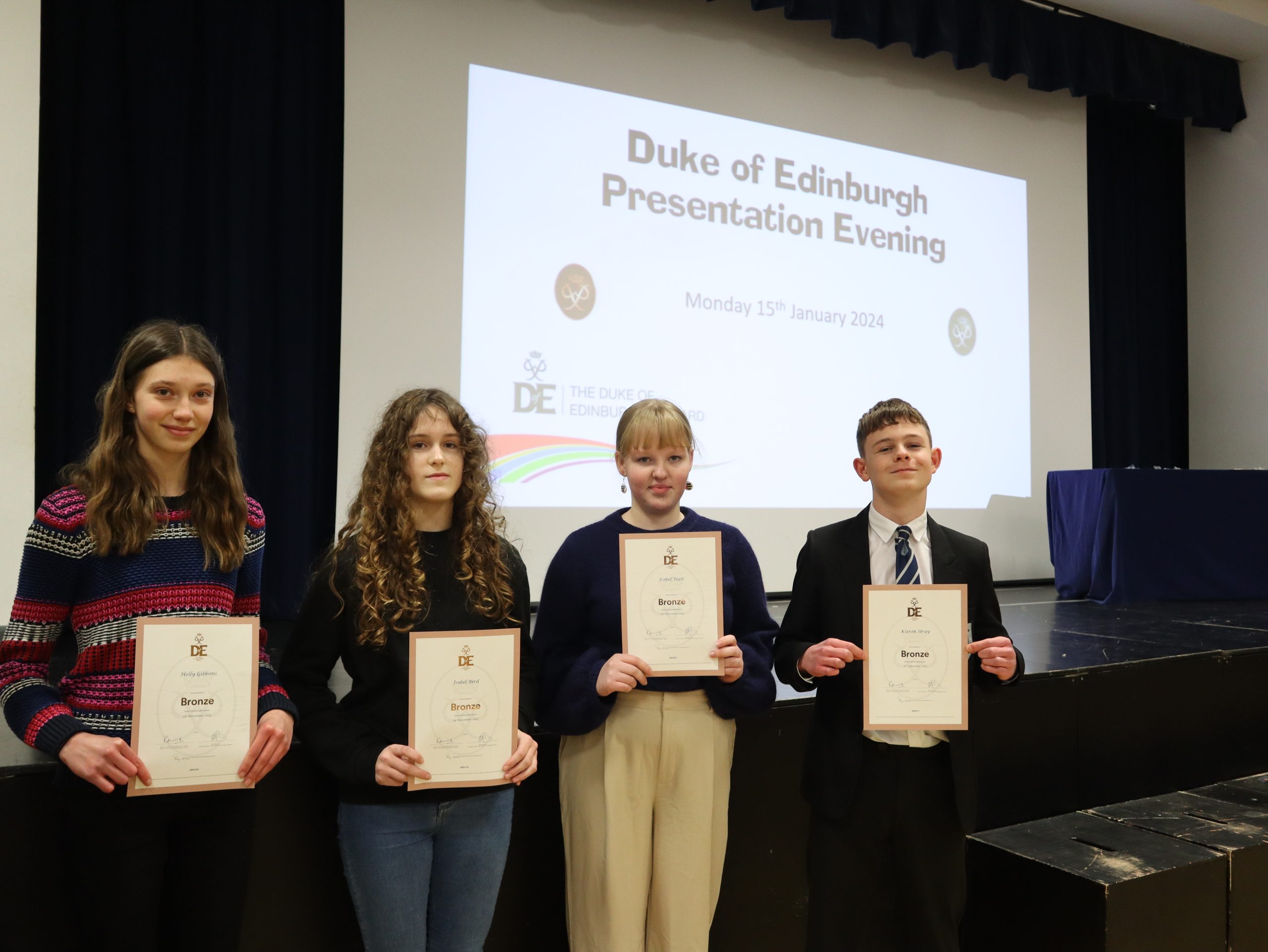Duke of Edinburgh - Presentation Evening 2024 - Branston Community Academy