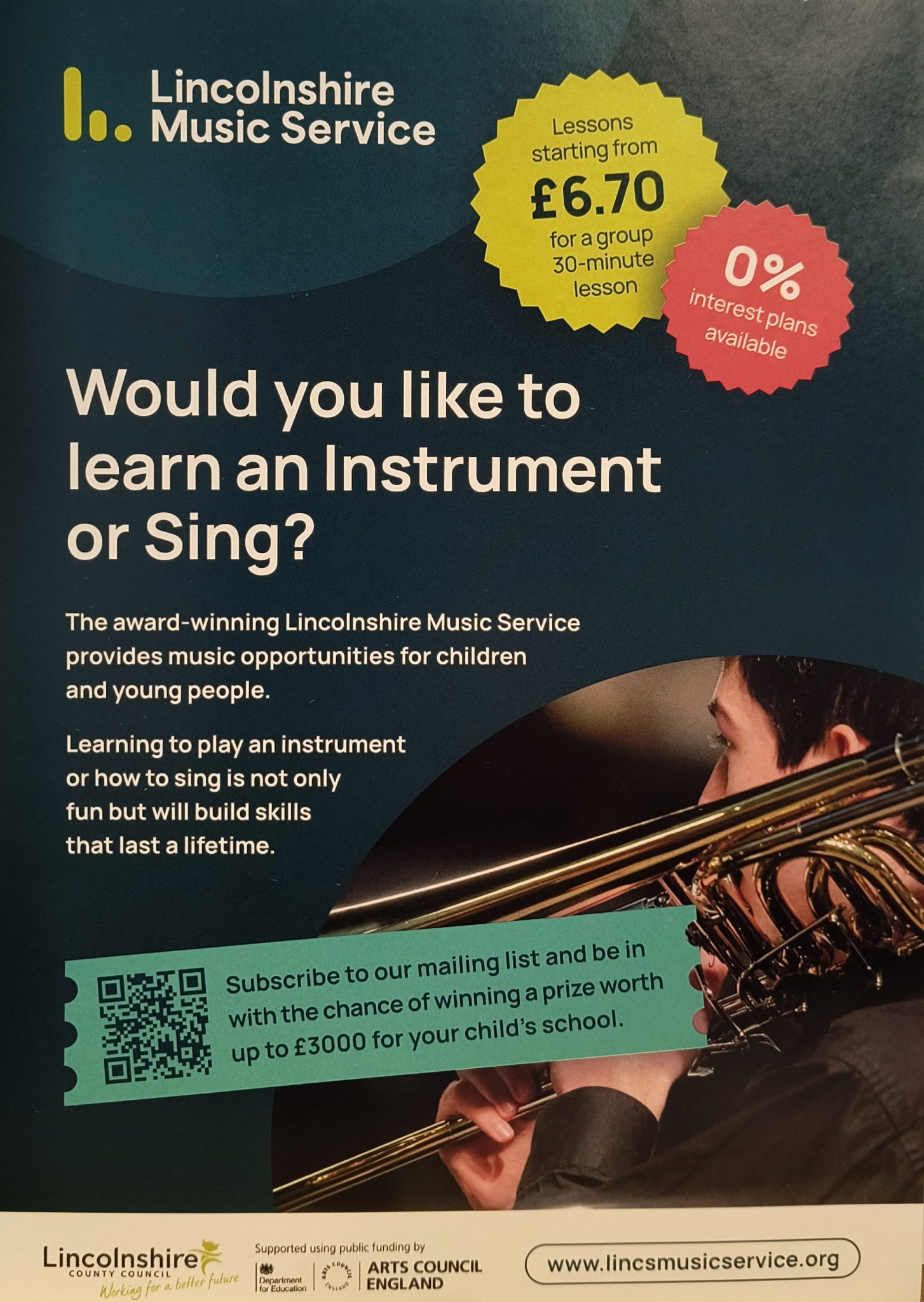 Singing and Instrument Lessons - Branston Community Academy