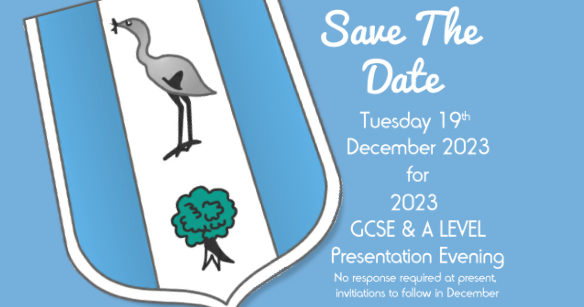 Save the Date - Presentation Evening - Branston Community Academy